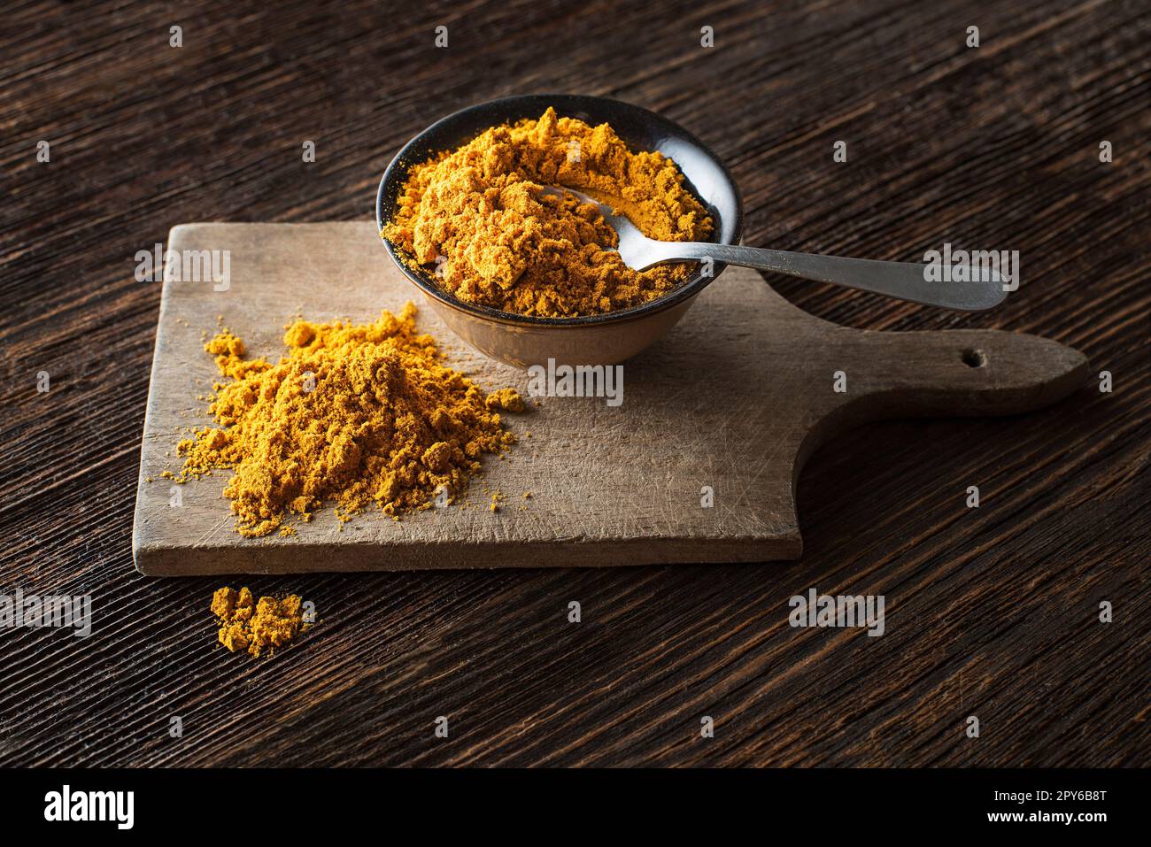 Turmeric curry powder Stock Photo - Alamy