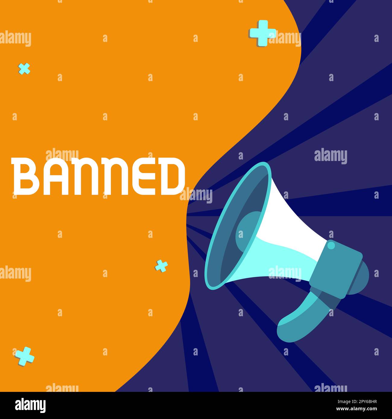 Conceptual caption Banned. Business approach Officially prevent someone ... Conceptual caption Banned. Business approach Officially prevent someone ...