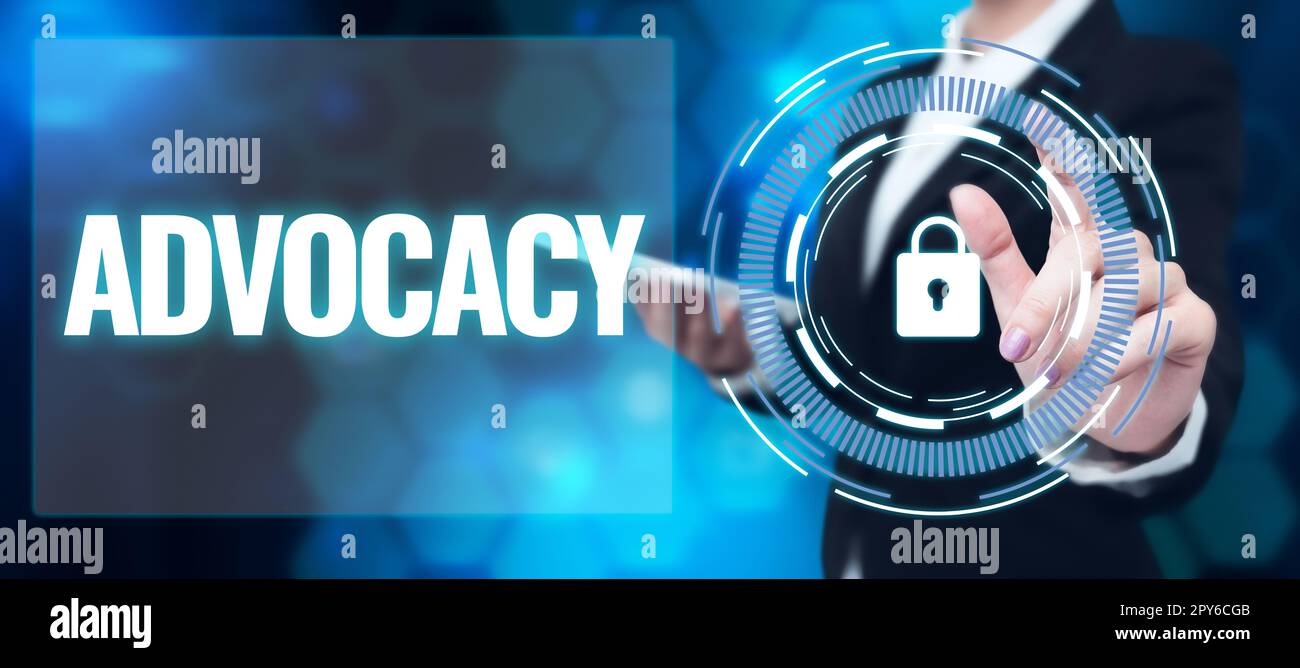 Inspiration showing sign Advocacy. Internet Concept Profession of legal ...