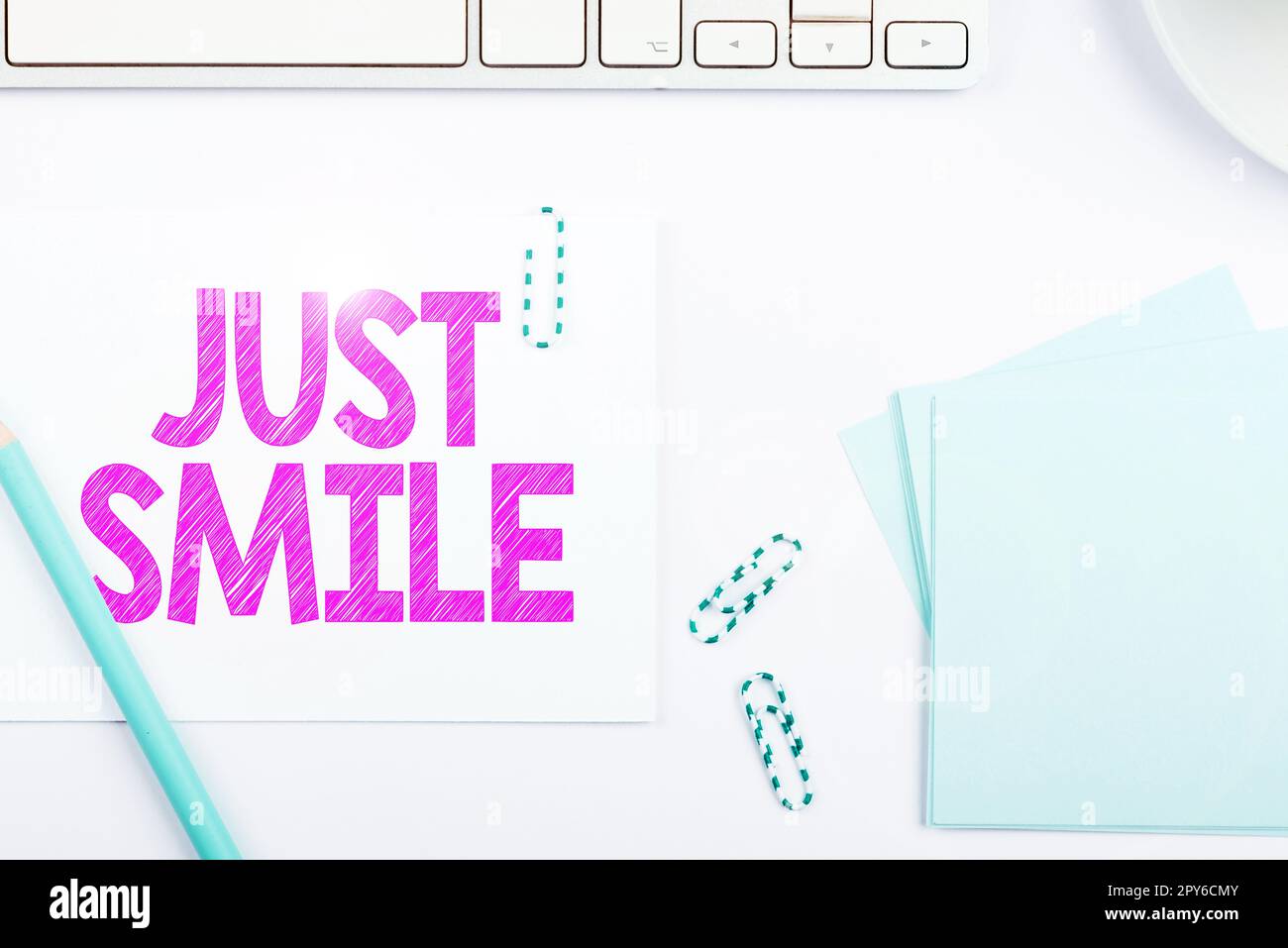 Smile word hi-res stock photography and images - Alamy