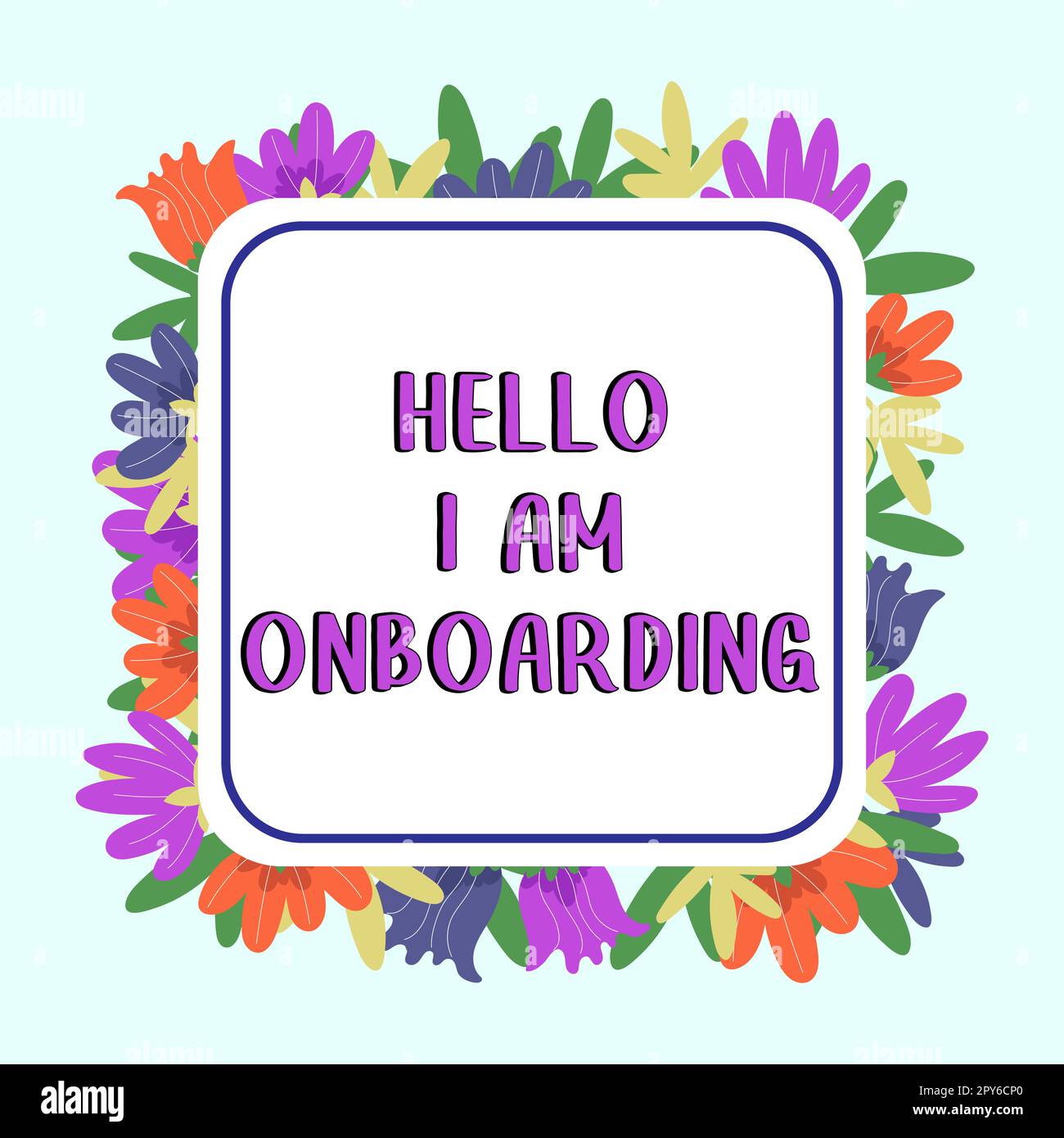 Writing Displaying Text Hello I Am Onboarding Business Overview Action Process Of Integrating A