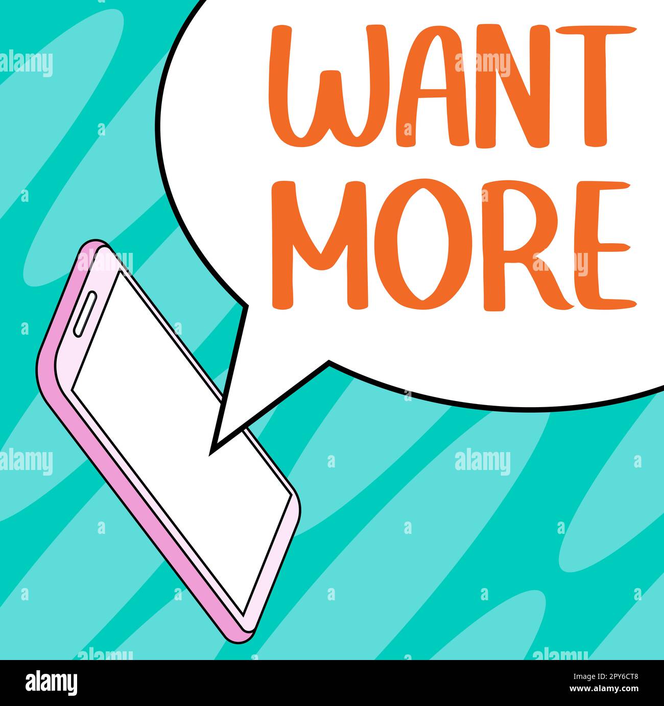 Text caption presenting Want More. Business overview Not having enough ...