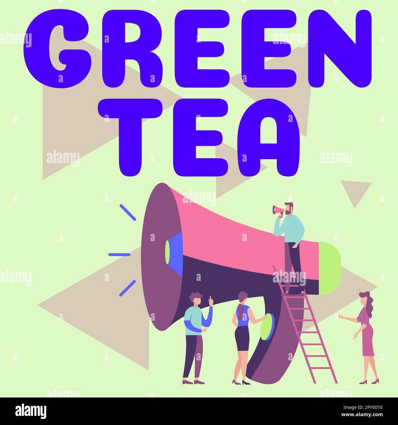Inspiration showing sign Green Tea. Concept meaning type of tea that is ...