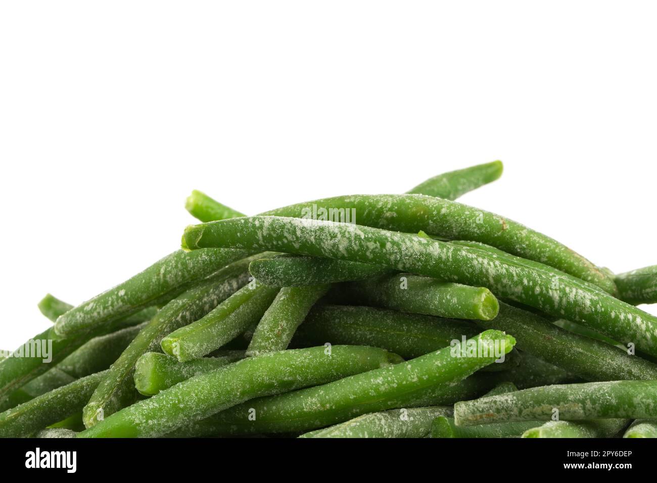 Frozen cut green beans vegetable Stock Photo - Alamy