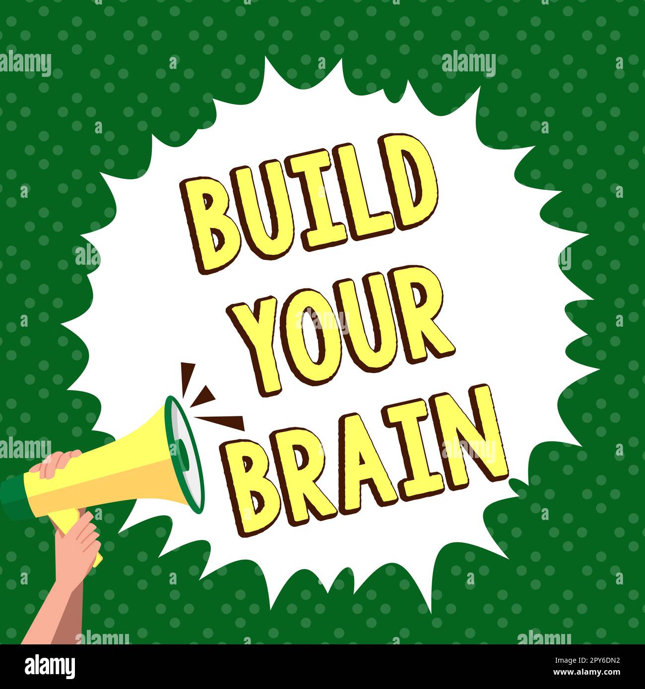 Handwriting text Build Your Brain. Conceptual photo mental activities ...