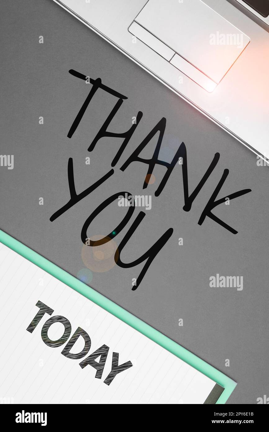 Thank you sign hi-res stock photography and images - Alamy