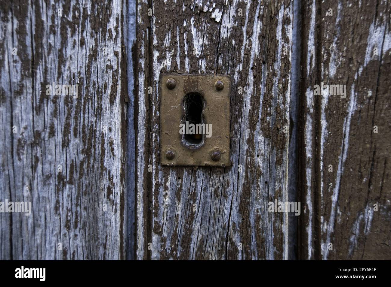 Old rusty lock Stock Photo - Alamy