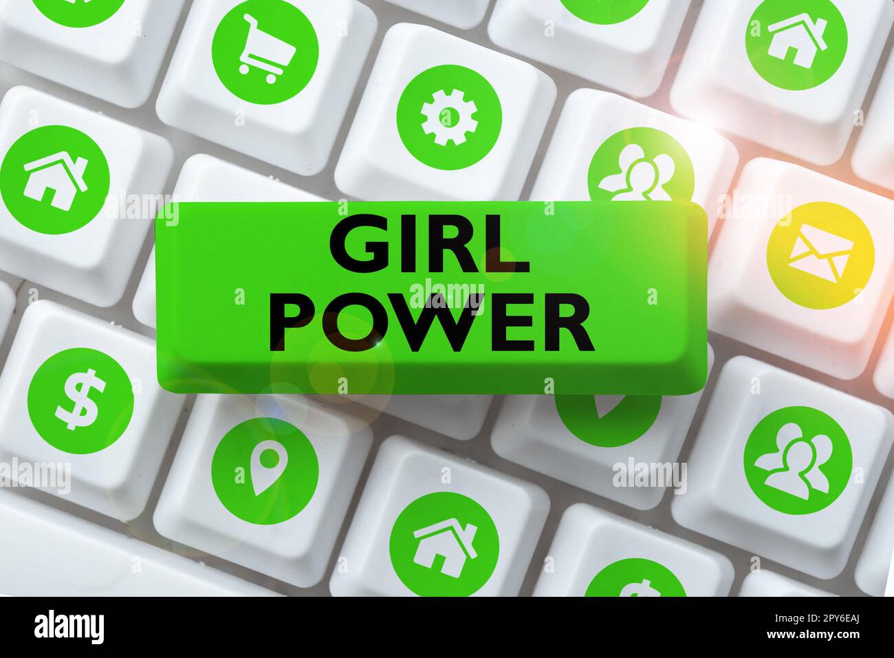 Inspiration showing sign Girl Power. Concept meaning assertiveness and ...