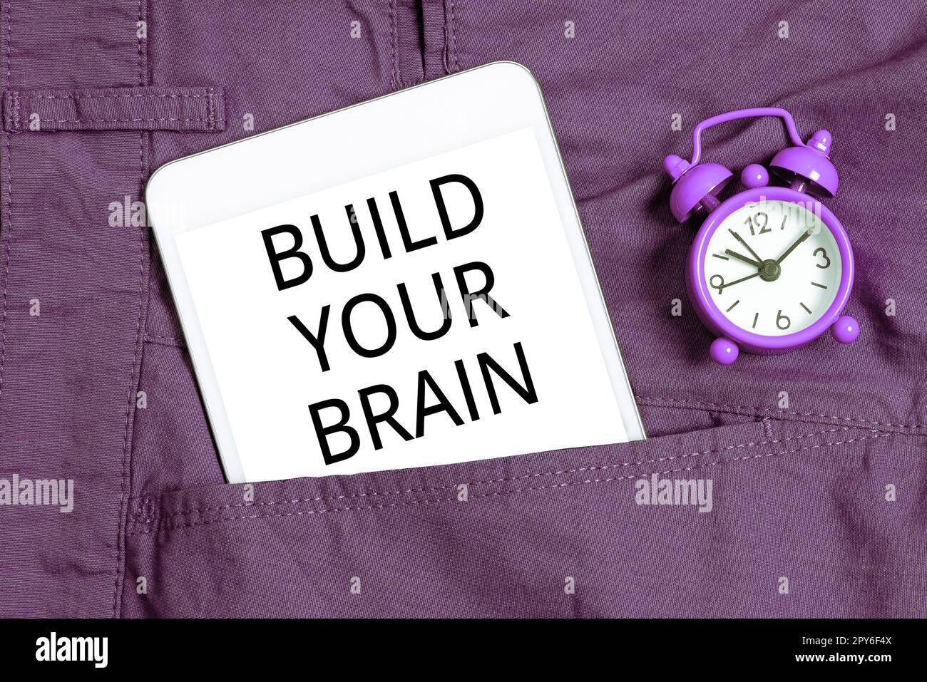 Handwriting text Build Your Brain. Word Written on mental activities to ...
