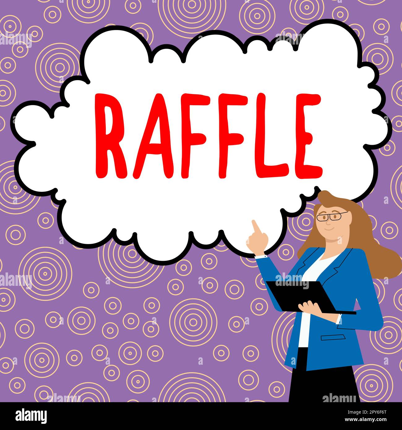 Handwriting text Raffle. Internet Concept means of raising money by ...