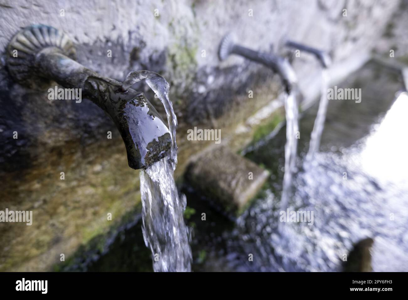 Stream jet water in abstract hi-res stock photography and images - Alamy