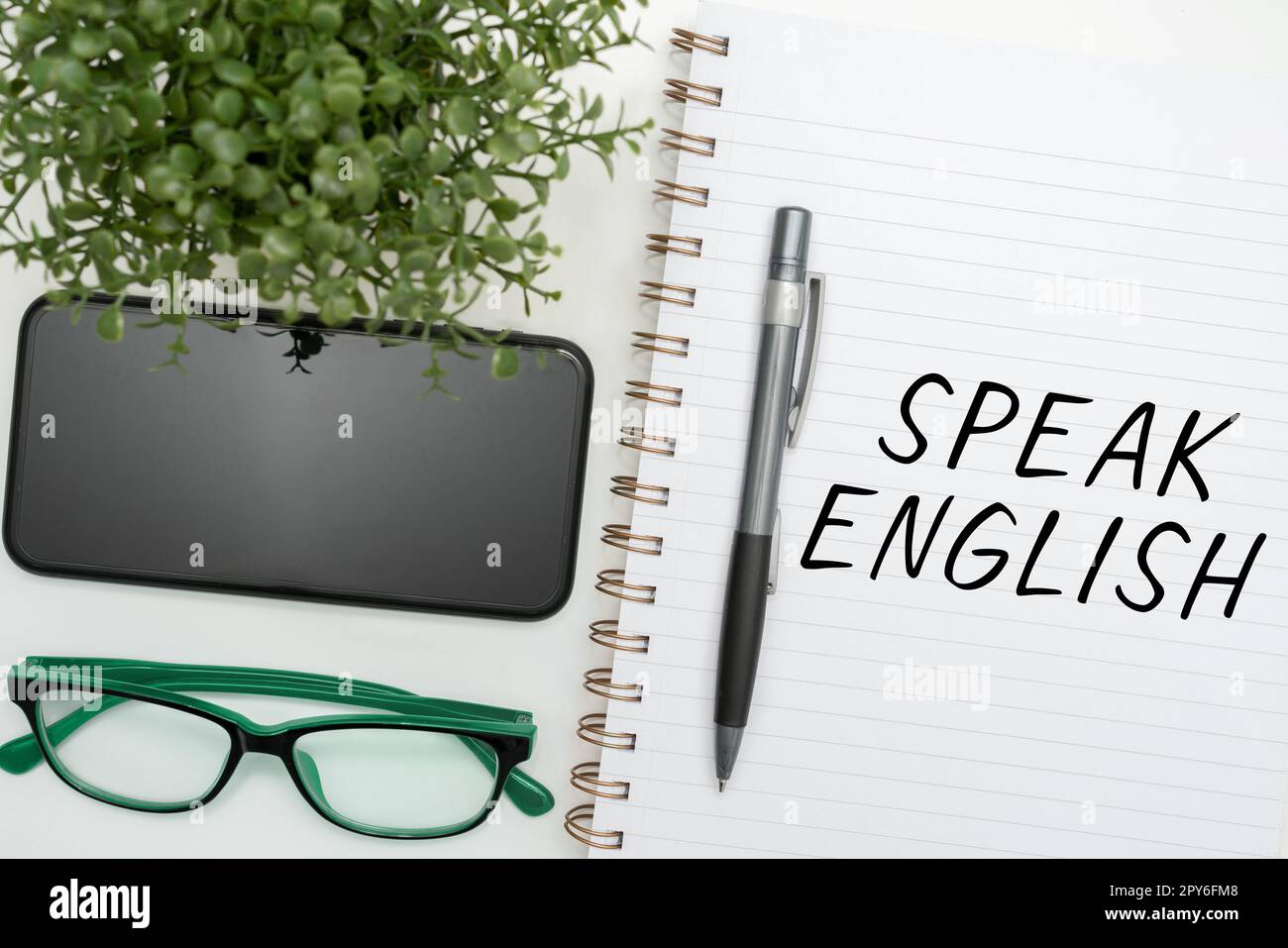 Writing displaying text Speak English. Word Written on Study another ...