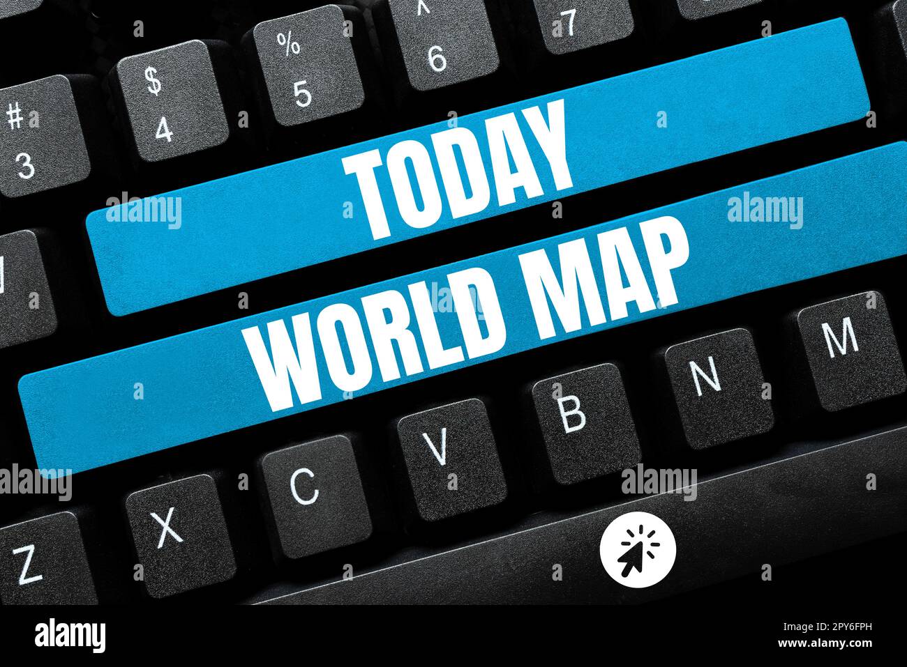 Hand Writing Sign World Map Concept Meaning A Diagrammatic Representation Of The Surface Of The