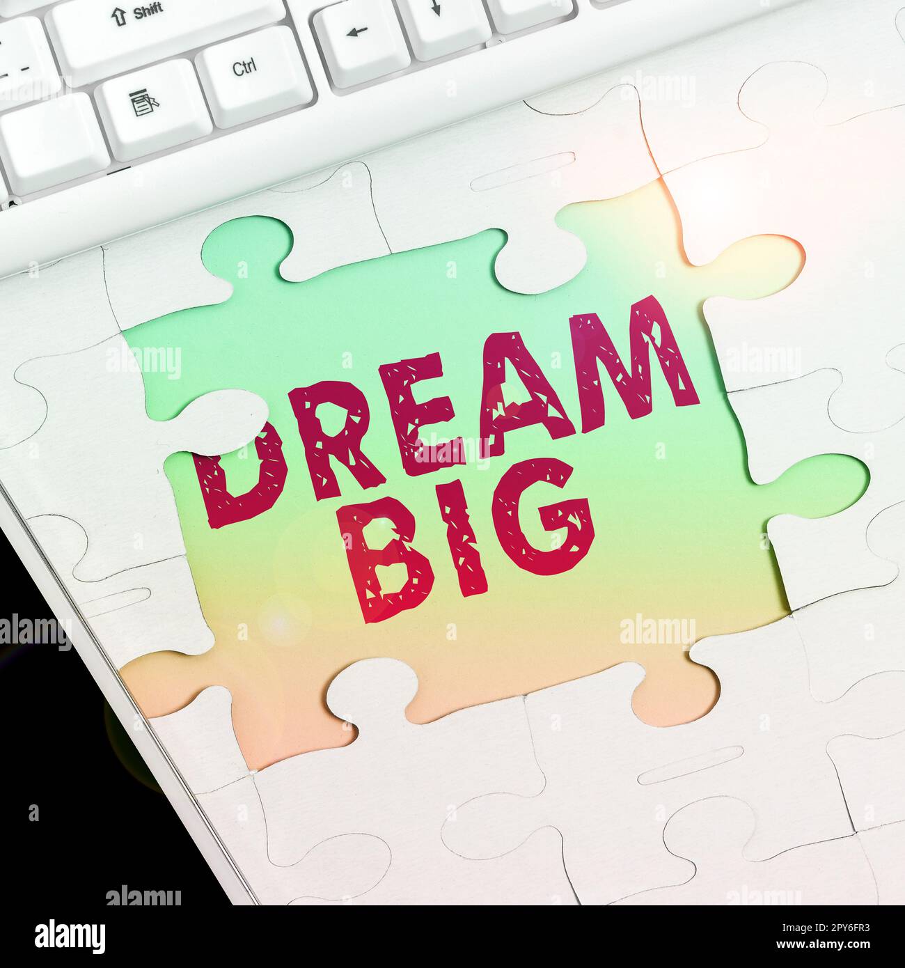 Inspiration showing sign Dream Big. Conceptual photo To think of ...