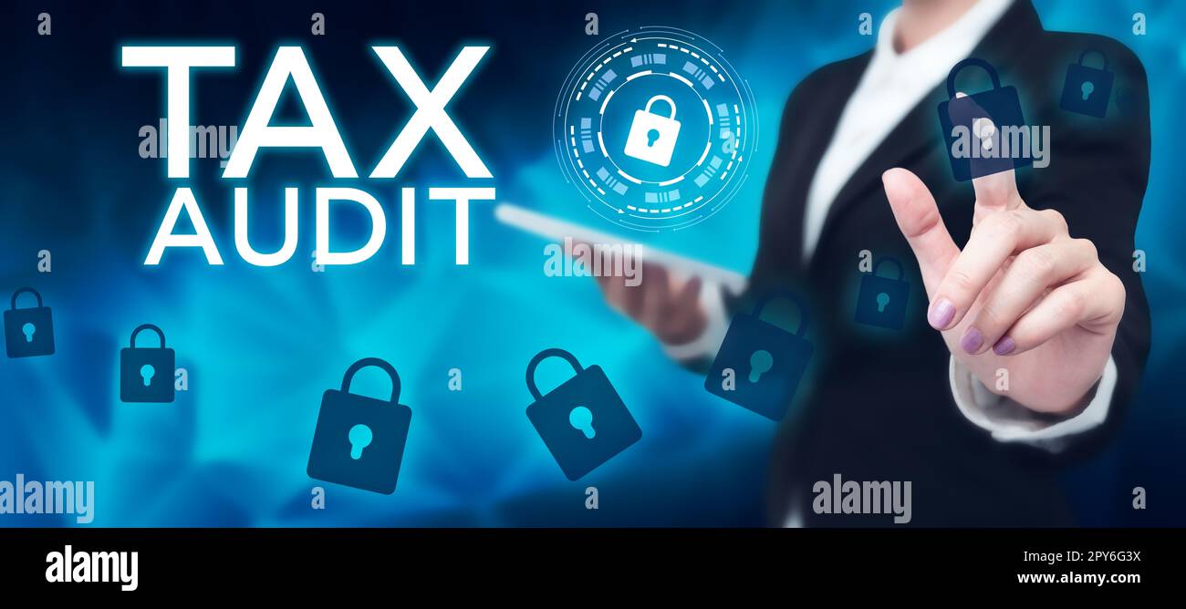 Inspiration showing sign Tax Audit. Business concept examination or ...