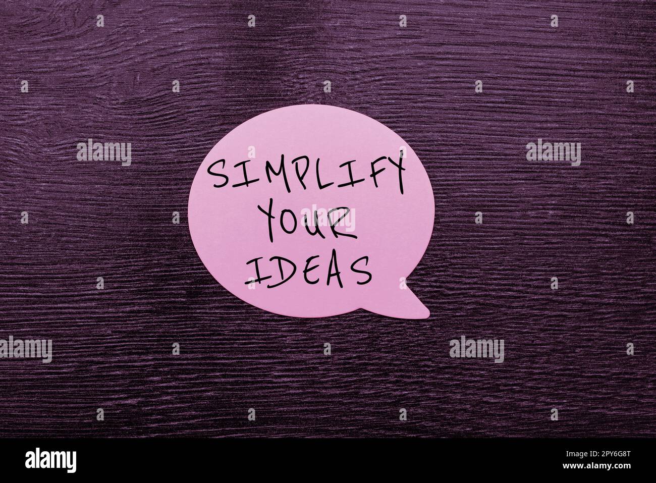 Text caption presenting Simplify Your Ideas. Business concept make ... Text caption presenting Simplify Your Ideas. Business concept make ...