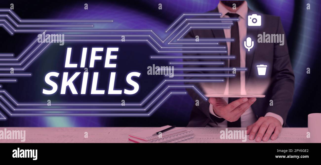 Word skill typography word hi-res stock photography and images - Alamy