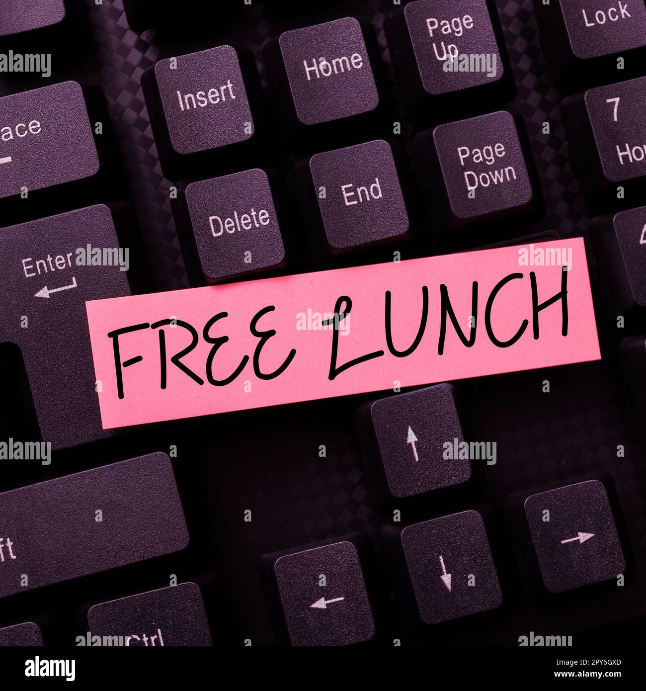 Lunch word hi-res stock photography and images - Alamy