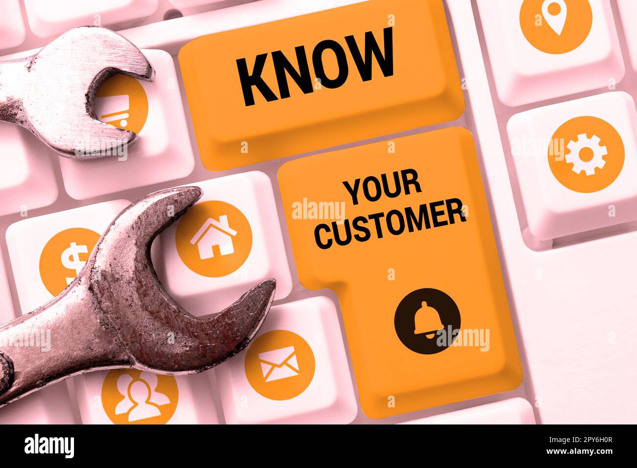 Inspiration showing sign Know Your Customer. Concept meaning Marketing ...