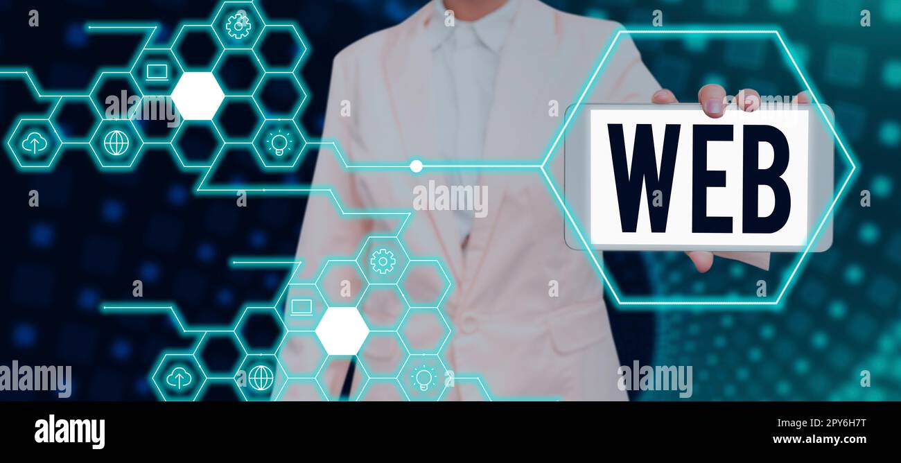 Inspiration showing sign Web. Word for a system of Internet servers ...