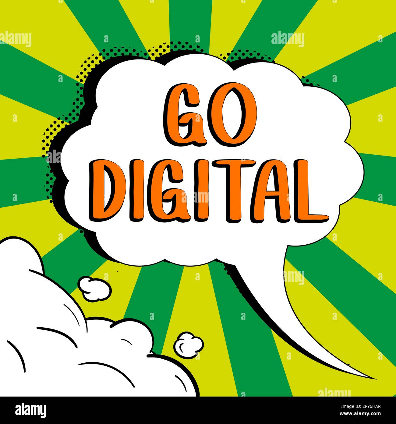 Inspiration showing sign Go Digital. Business idea Working over the ...