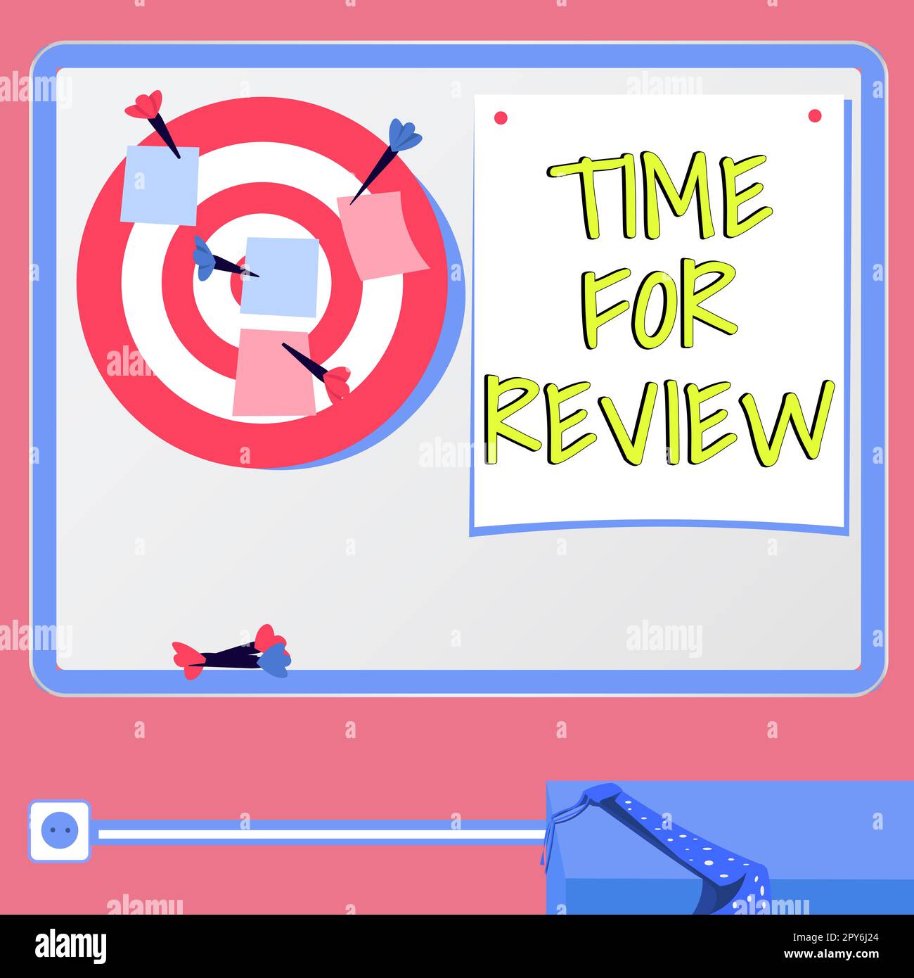 Inspiration showing sign Time For Review. Business showcase Evaluation ...