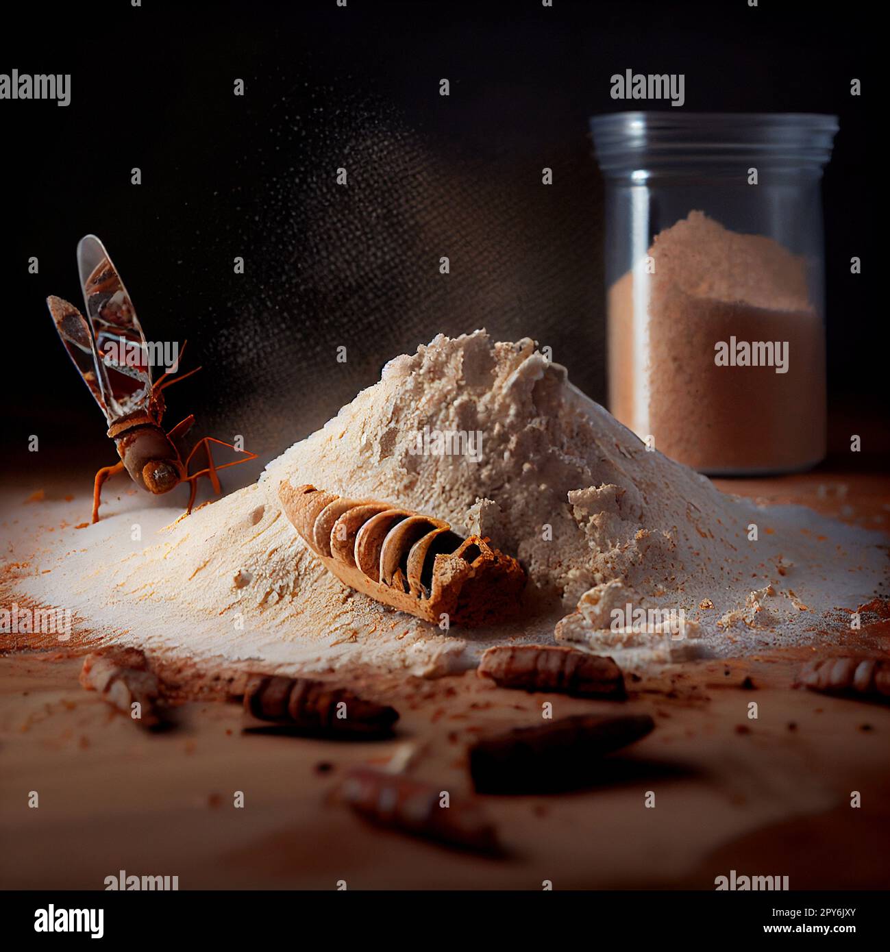 Cricket powder hi-res stock photography and images - Alamy
