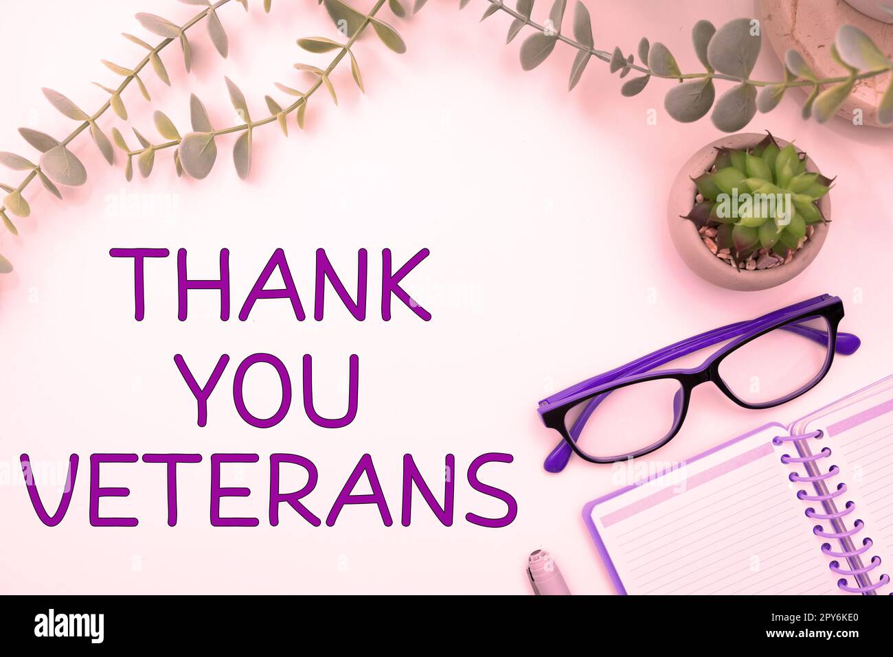 Text showing inspiration Thank You Veterans. Word Written on Expression ...