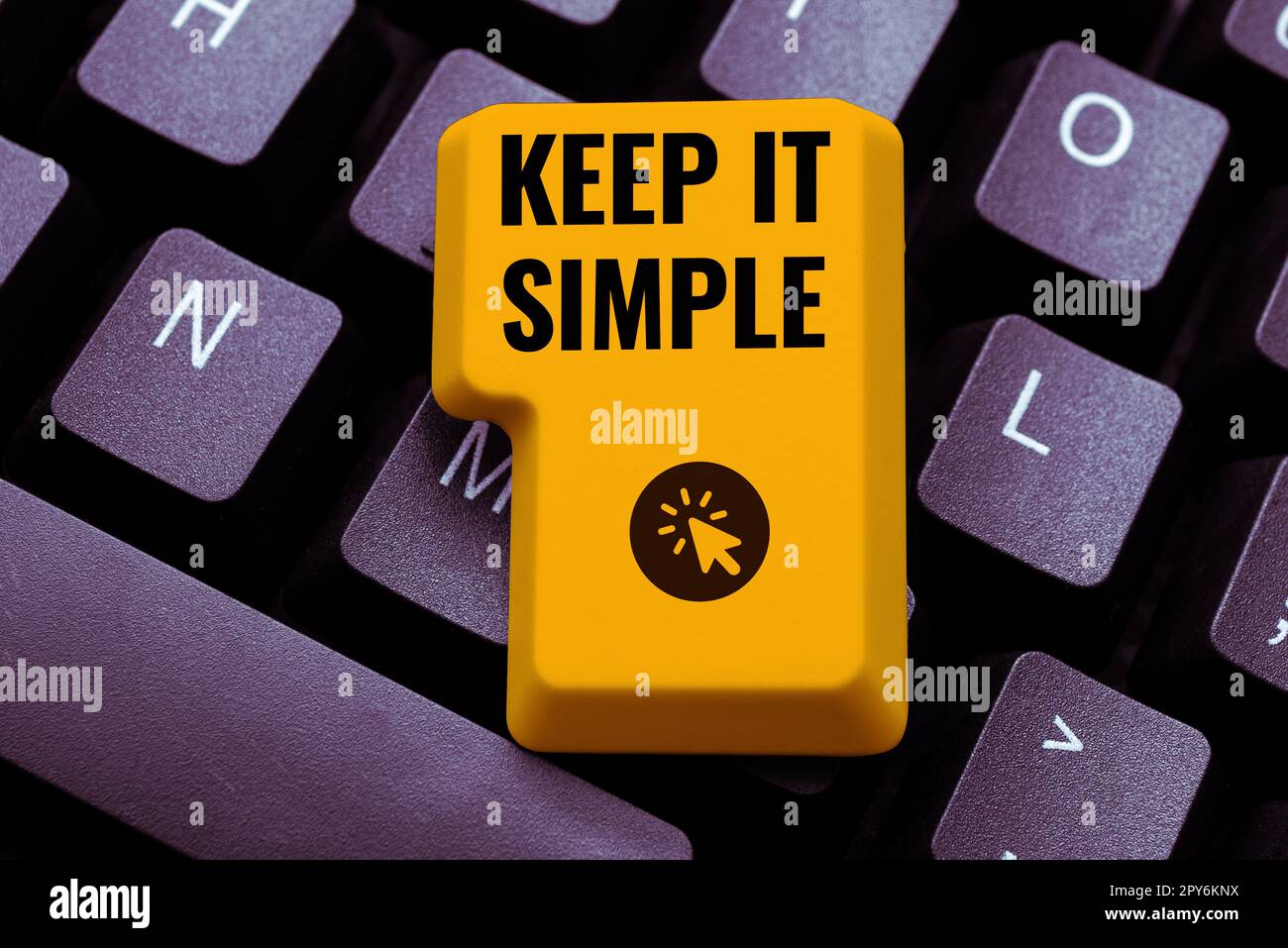 Keep it simple hi-res stock photography and images - Alamy