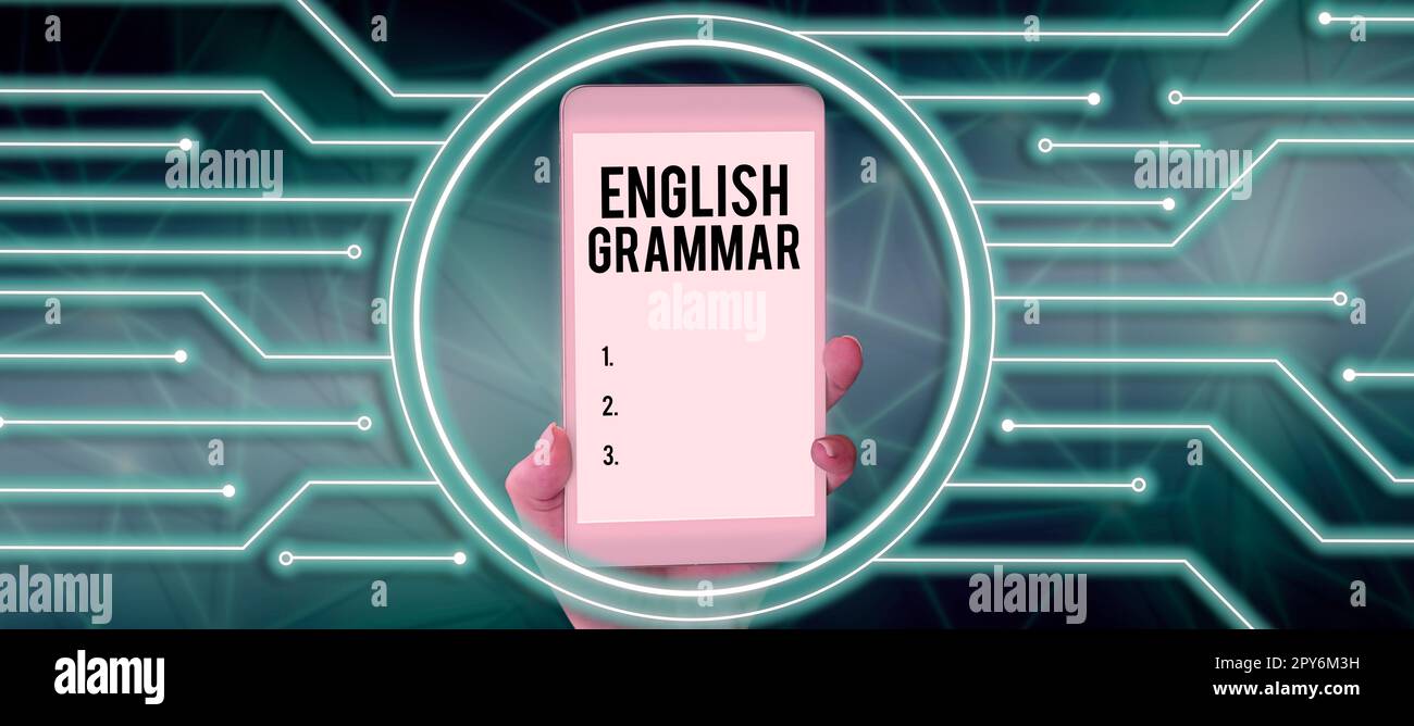 Conceptual caption English Grammar. Business showcase courses cover all ...