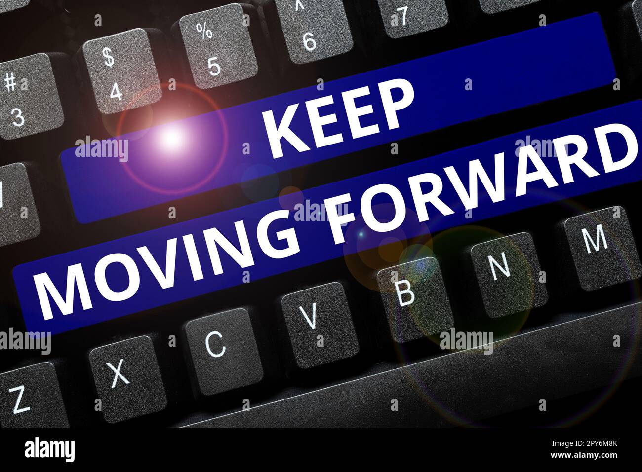 Conceptual caption Keep Moving Forward. Internet Concept invitation ...