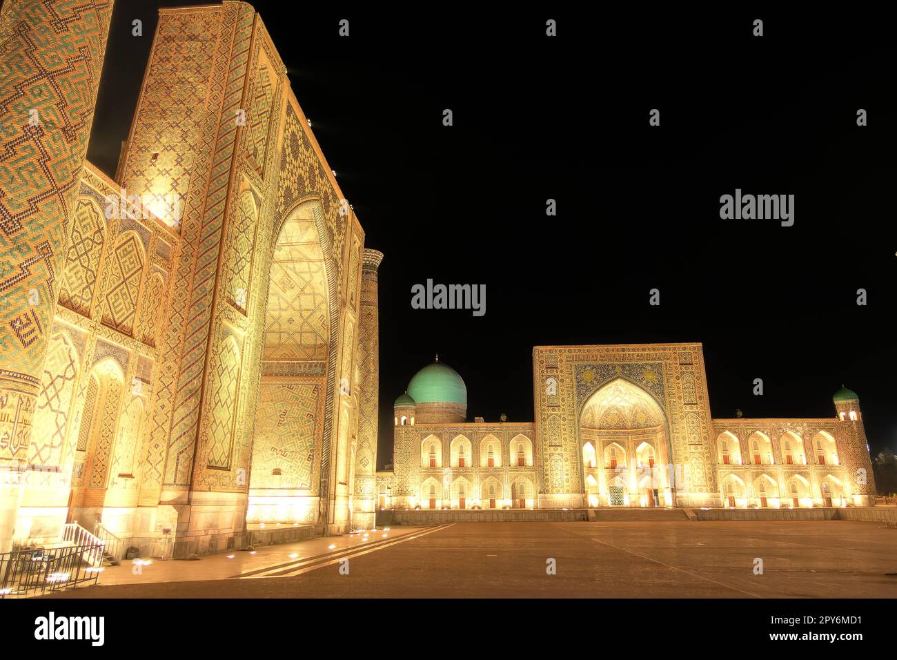 Samarkand Landmarks, Uzbekistan Stock Photo - Alamy