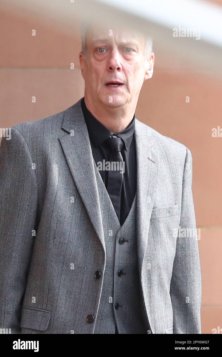 Actor Stephen Tompkinson at Newcastle Crown Court where he is on trial ...