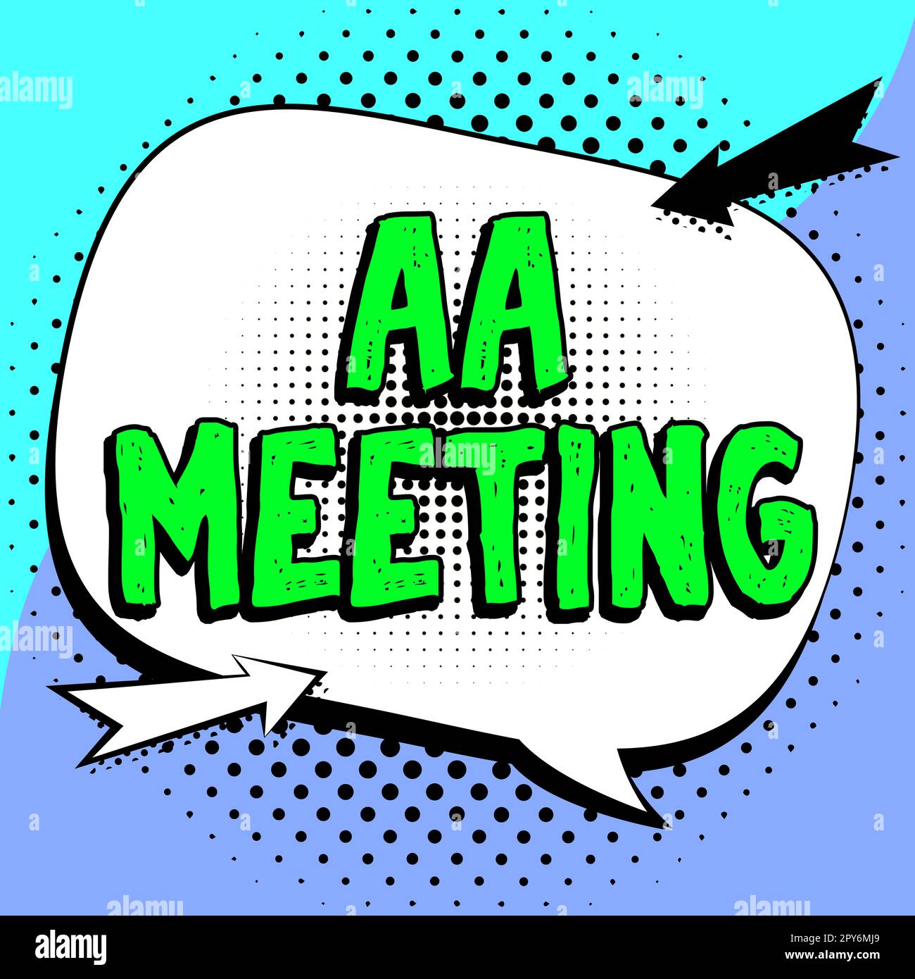 Handwriting text Aa Meeting. Business overview gathering of alcohol ...