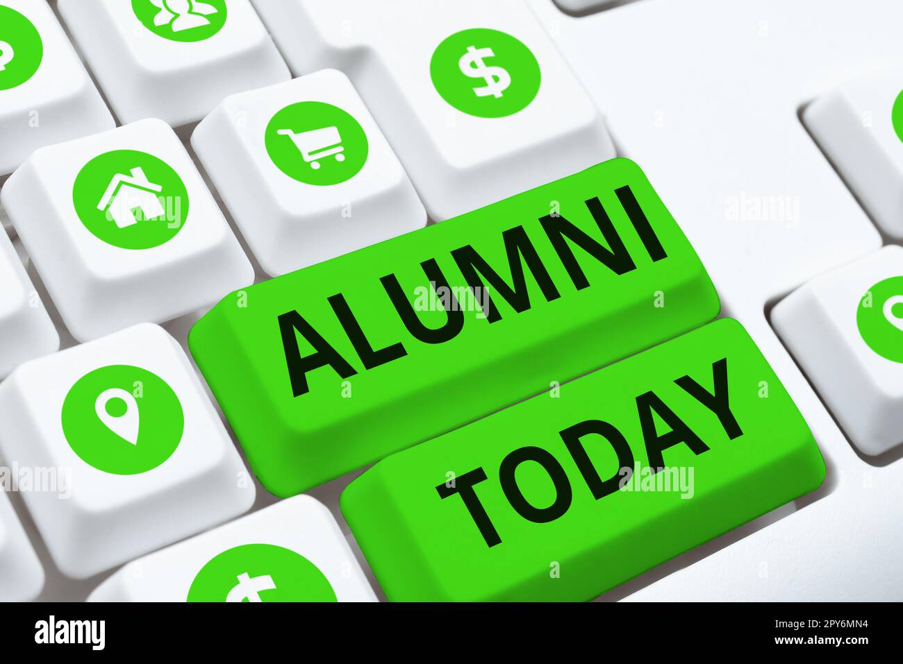 Conceptual caption Alumni. Concept meaning former pupil or student ...