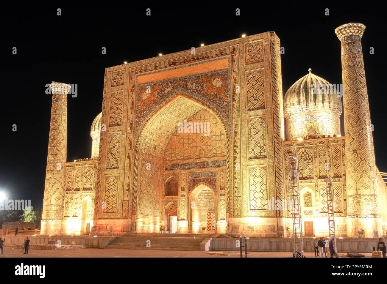 Samarkand Landmarks, Uzbekistan Stock Photo - Alamy