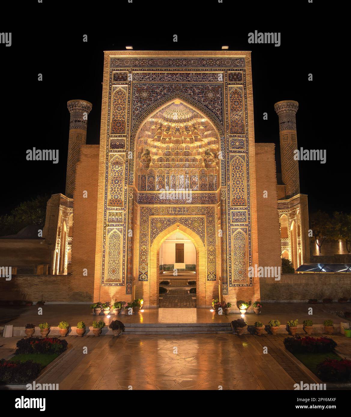 Samarkand Landmarks, Uzbekistan Stock Photo - Alamy