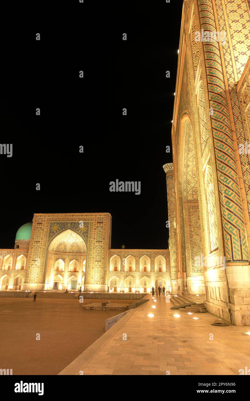 Samarkand Landmarks, Uzbekistan Stock Photo - Alamy