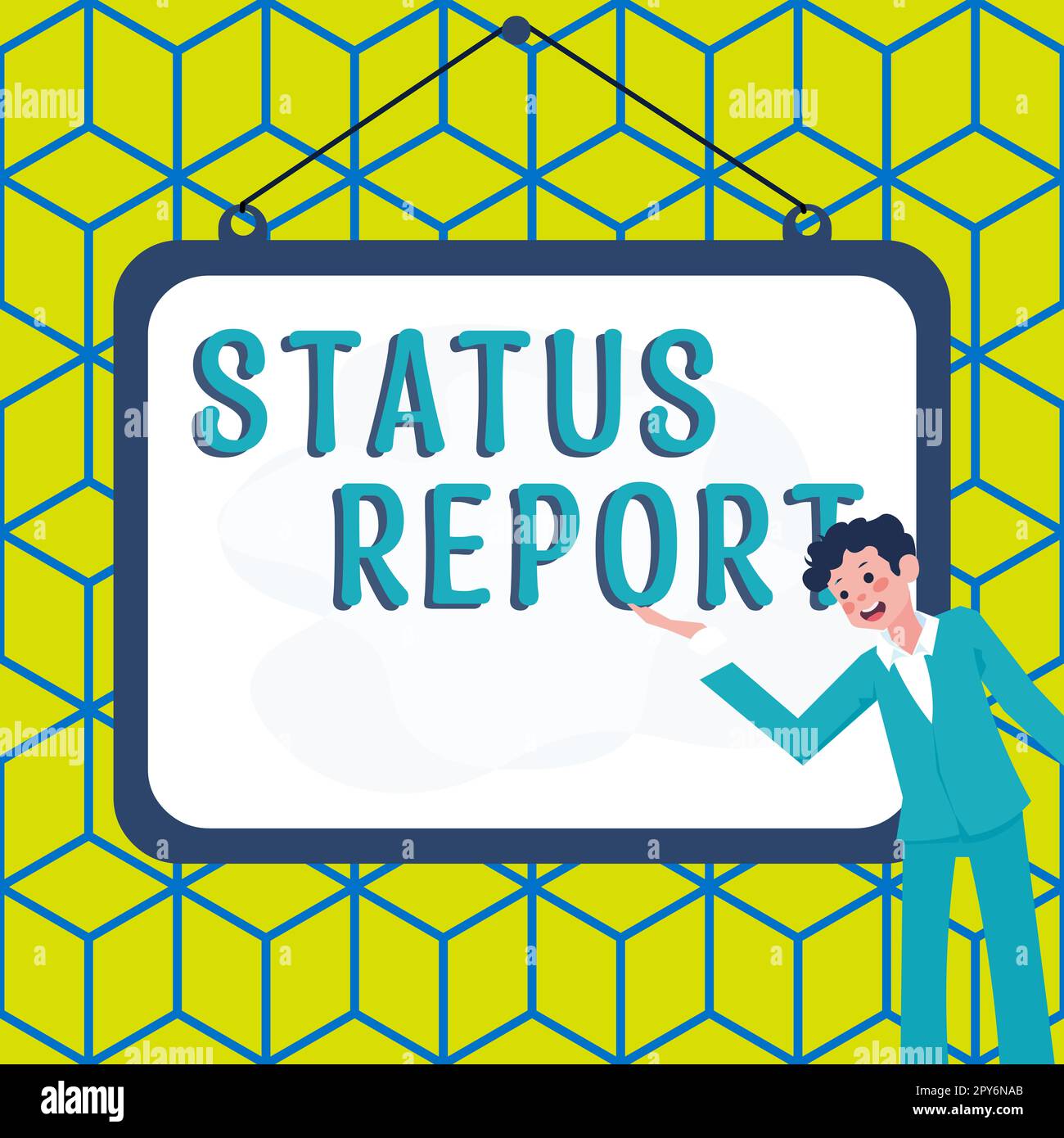 Hand writing sign Status Report. Business overview Update Summary of ...