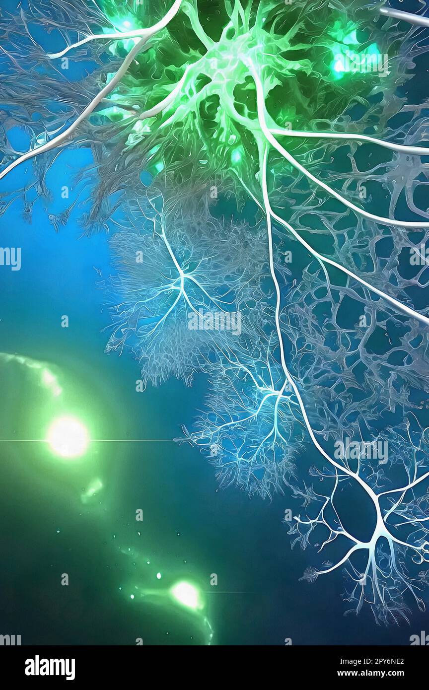 Neuron images hi-res stock photography and images - Alamy