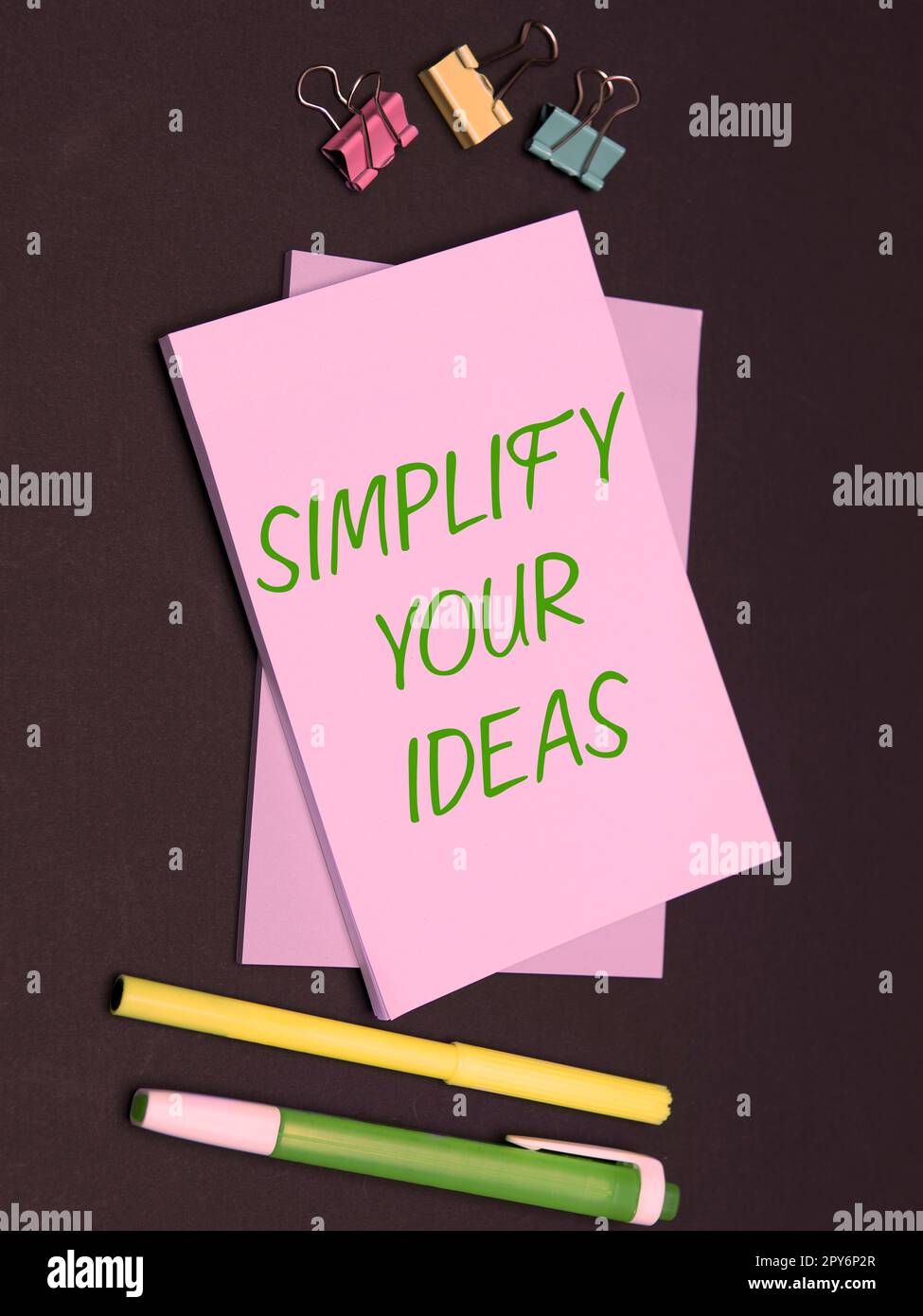 Simple ideas hi-res stock photography and images - Alamy