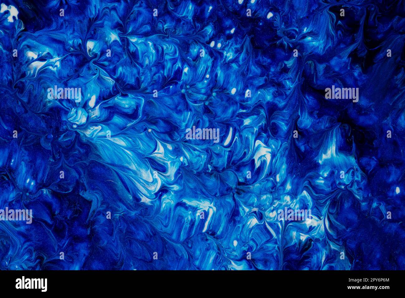 Blue paint texture hi-res stock photography and images - Alamy
