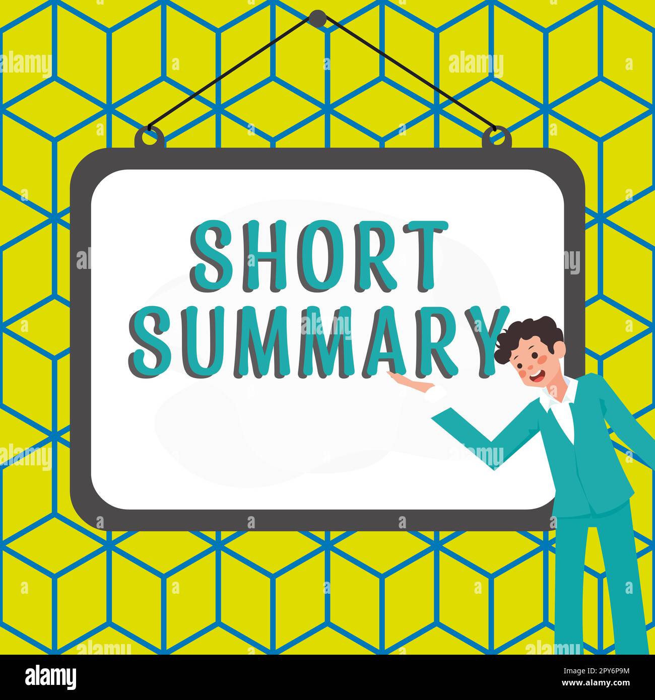 Text Showing Inspiration Short Summary Internet Concept Brief Statement Of Main Points Clear