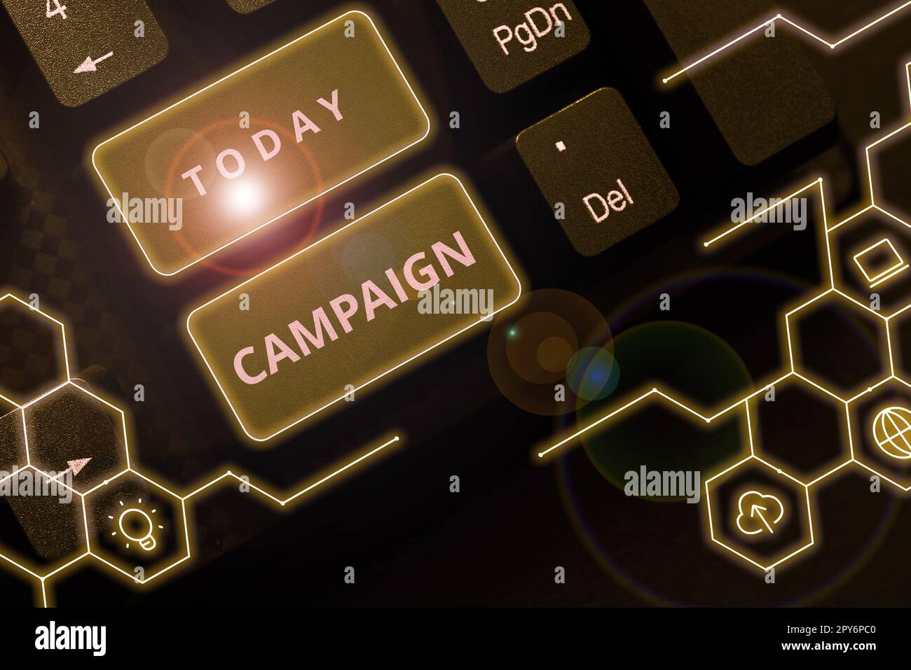 Hand writing sign Campaign. Business showcase organized course of ...