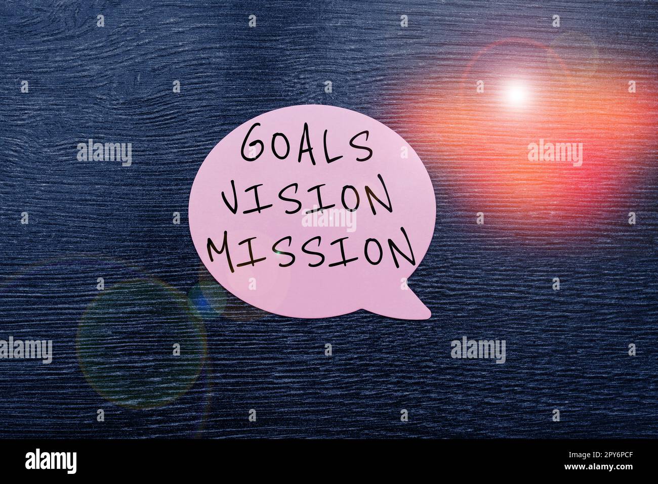 Writing displaying text Goals Vision Mission. Concept meaning practical ...