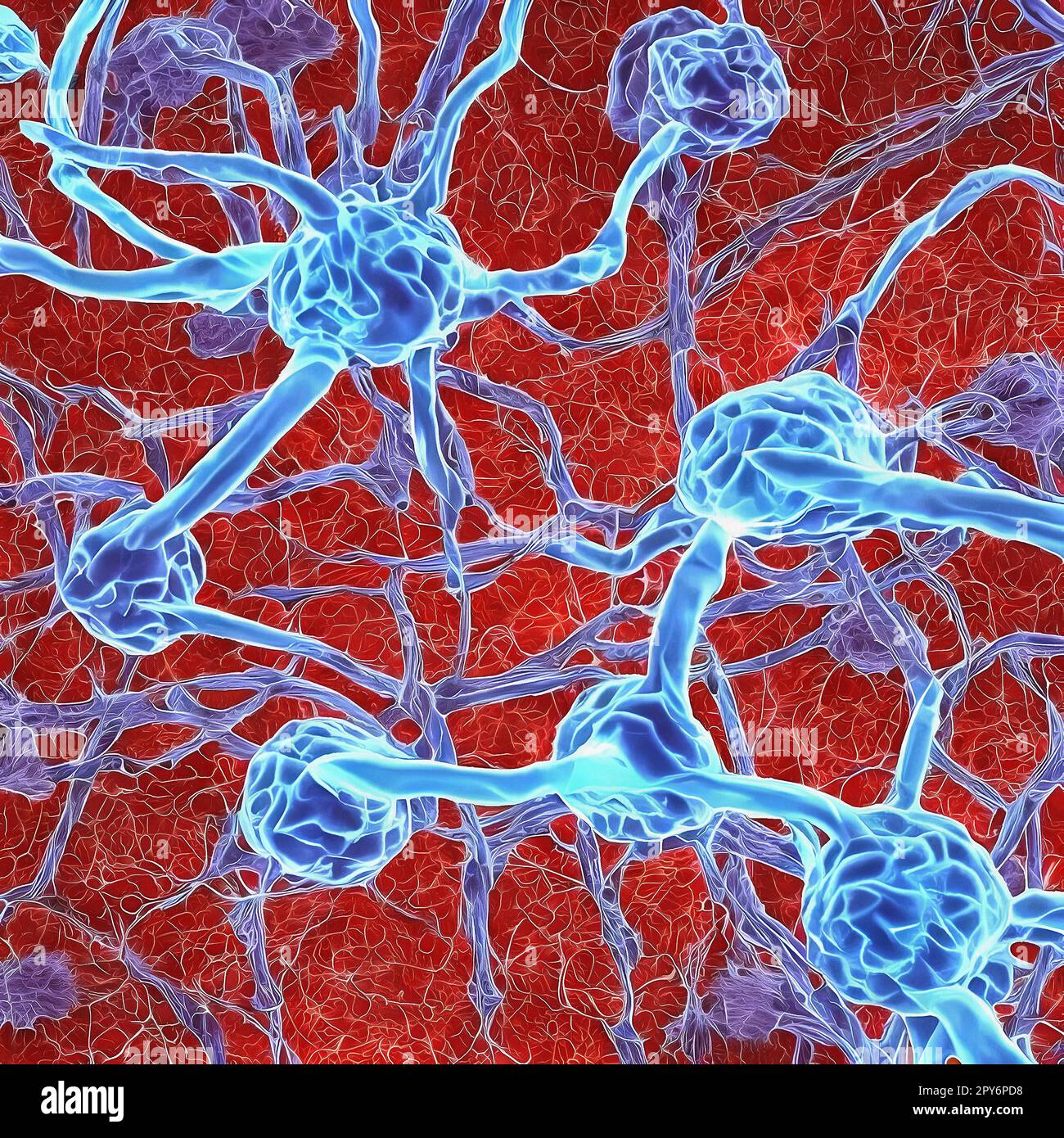 Neuron images hi-res stock photography and images - Alamy