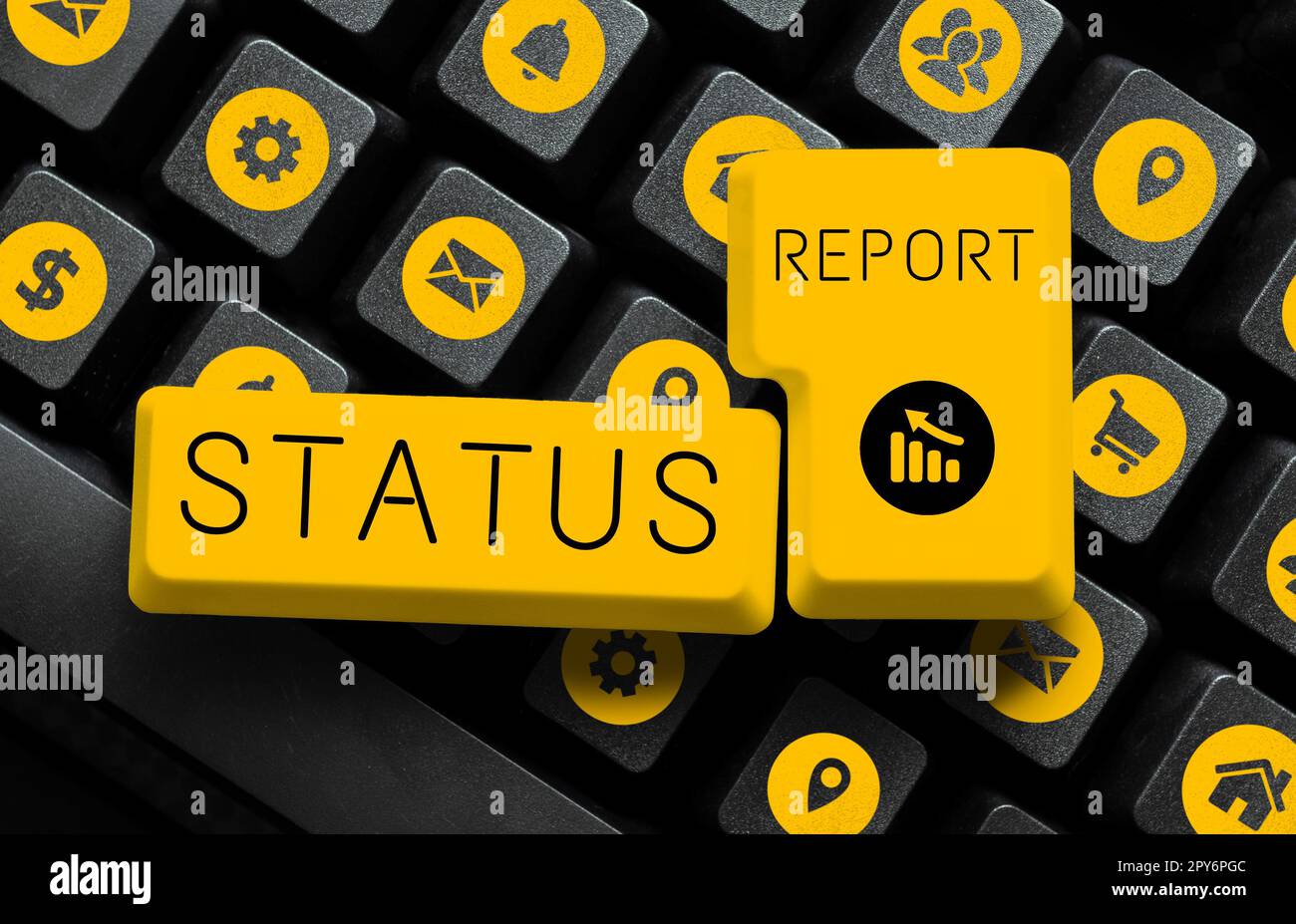 Inspiration Showing Sign Status Report Business Idea Update Summary Of Situations As Of A