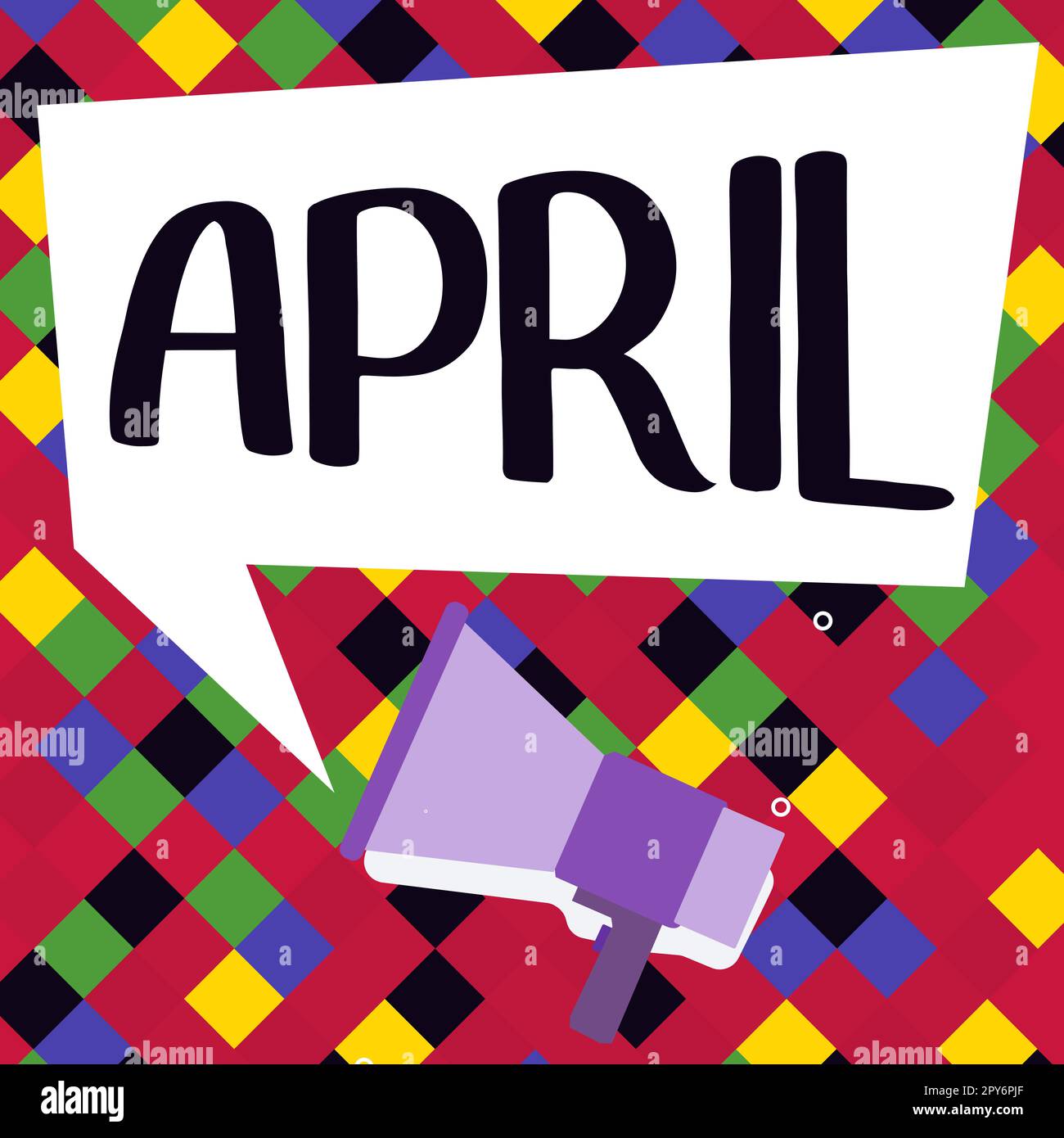 Conceptual display April. Business idea Opening buds of the flowers of ...