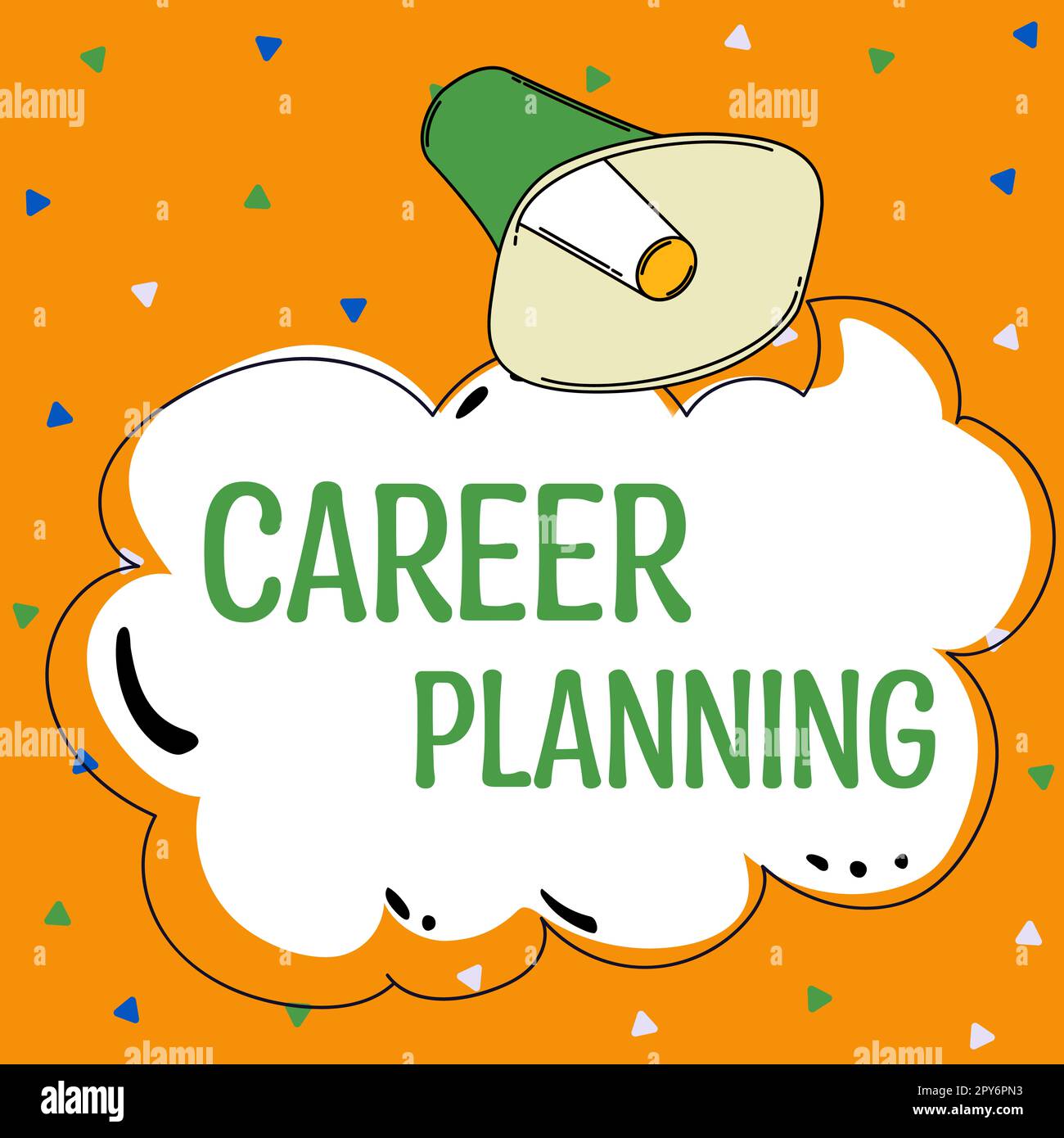 Conceptual display Career Planning. Concept meaning A list of goals and ...