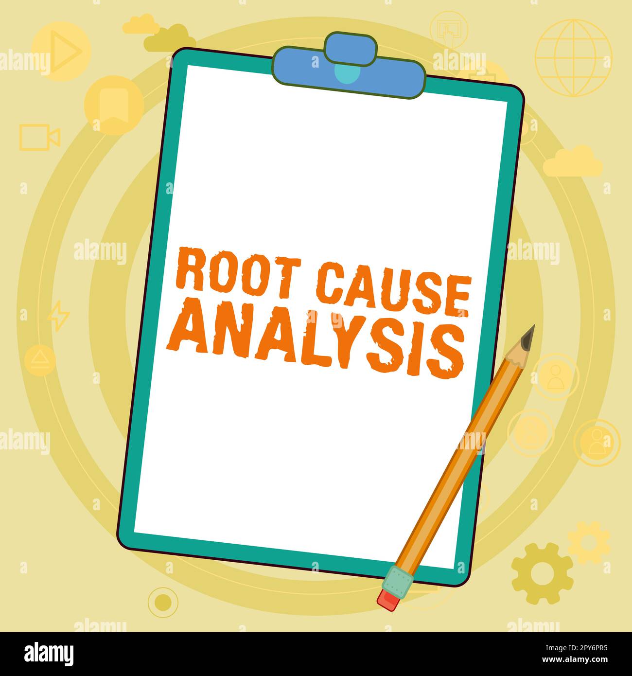 Text showing inspiration Root Cause Analysis. Business showcase Method of Problem Solving ...